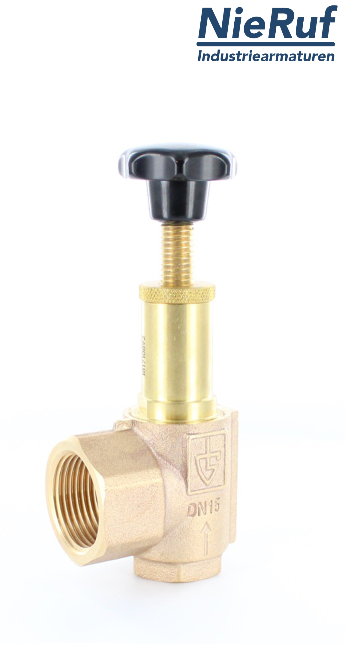 angle-type overflow valve 1 1/4" inch fm gunmetal 11,0 - 16,0 bar