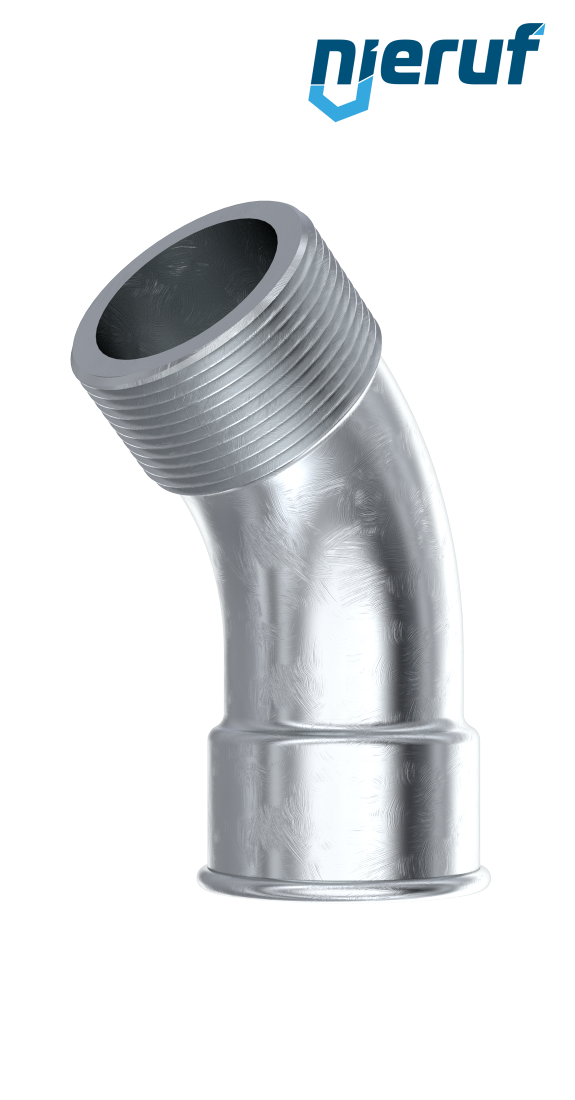 bend no. 40, malleable cast iron galvanized 1 1/4" inch