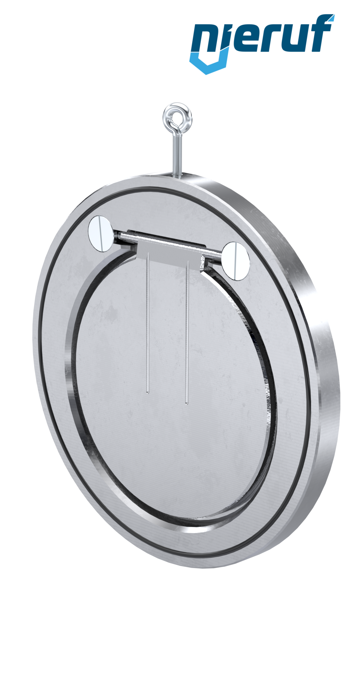 stainless steel swing check valve DN250 NBR