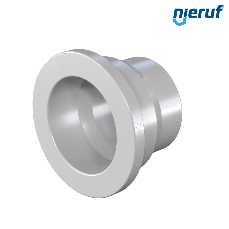 flange sleeve PP-H SDR 17,6 DN100 - d125 PN6 outside diameter 125 mm