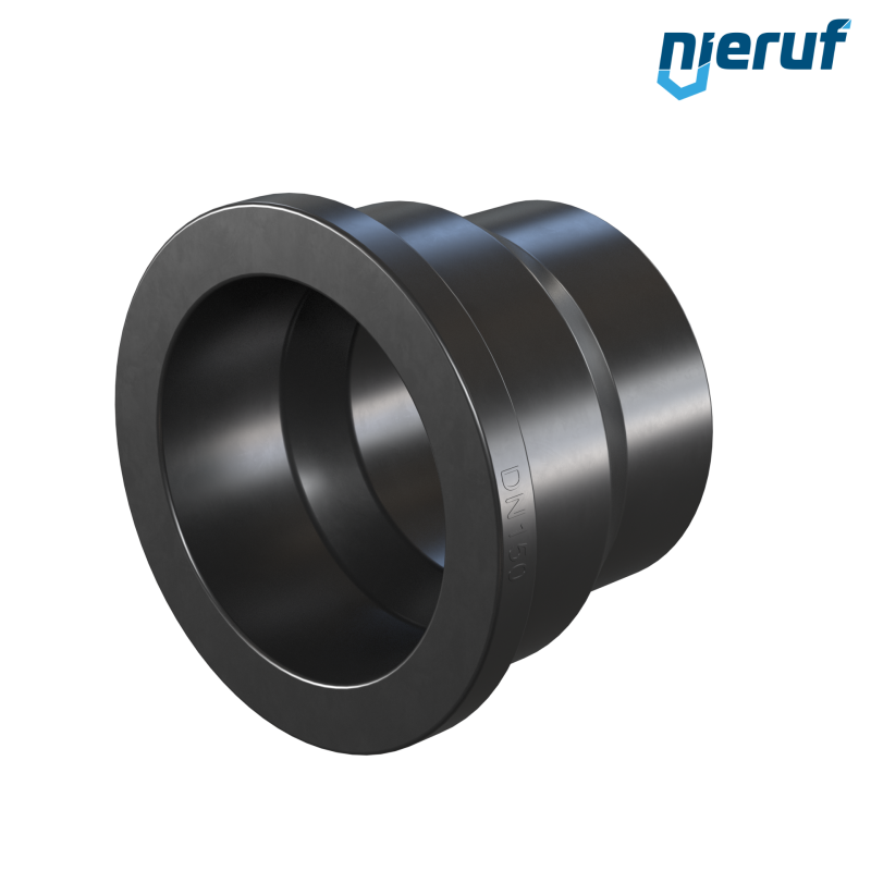 flange sleeve PE SDR 17,6 DN150 - d180 PN10 outside diameter 180 mm